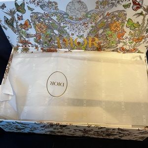 Dior | Other | Authentic Gift Box With Silk Paper By Dior | Poshmark